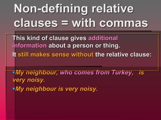 Relative Sentences | PPT
