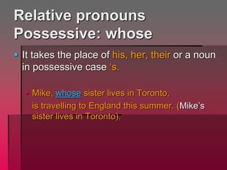 Relative Sentences | PPT