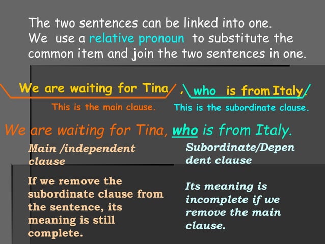 Relative Sentences | PPT