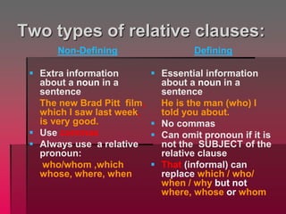 Relative Sentences | PPT
