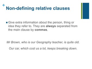 Relative Clauses | PPT