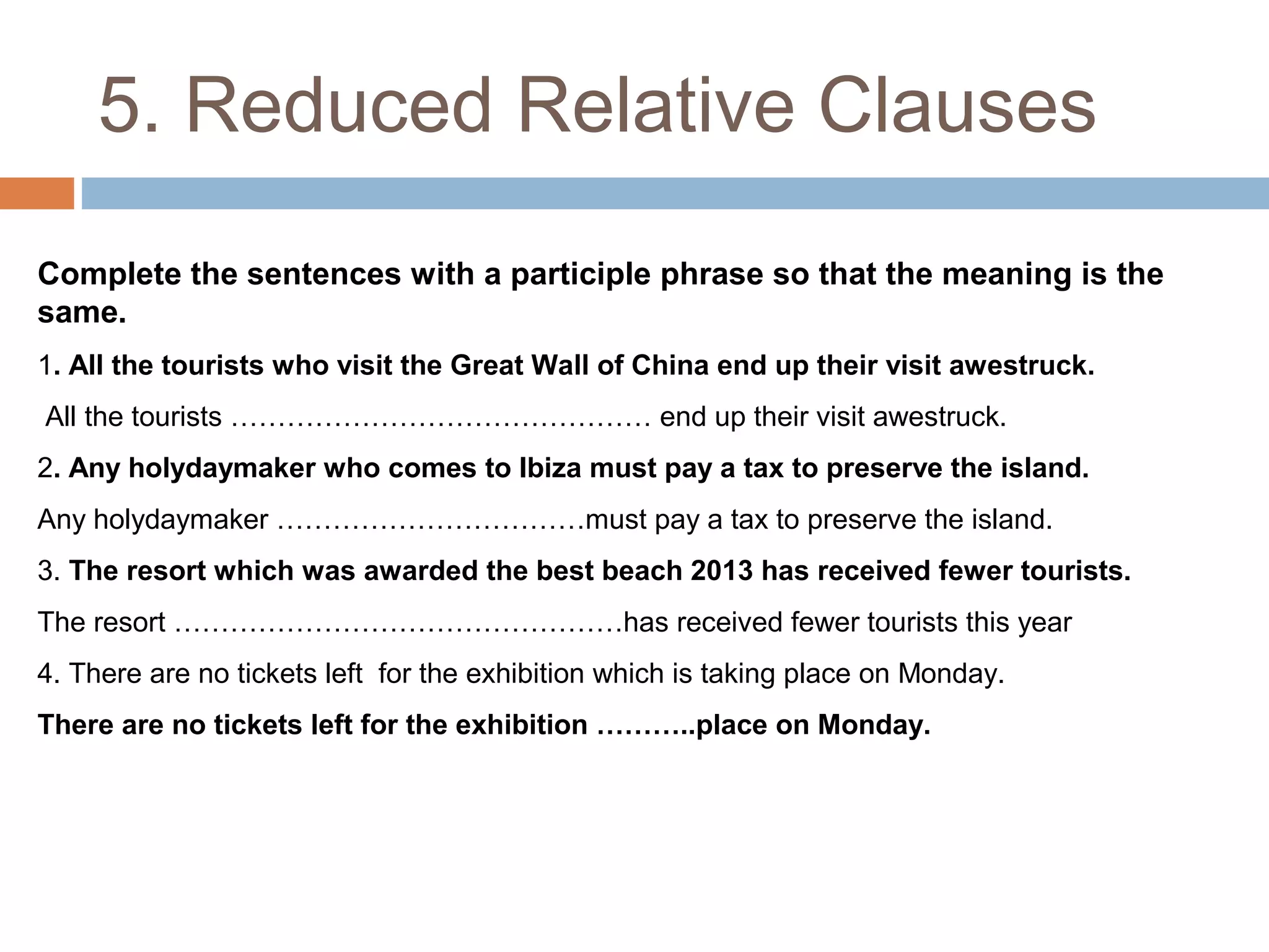 Relative clauses | PPT