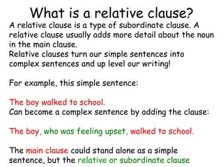 Relative clauses | PPT