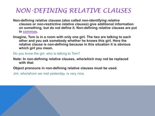Relative clauses | PPT