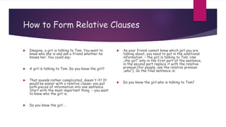 Relative clauses | PPTX