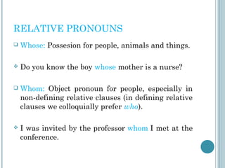 Relative clauses | PPT