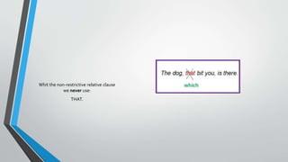 Relative clauses | PPTX