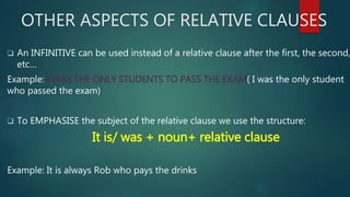 Relative clauses | PPTX