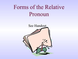 Relative clauses | PPT