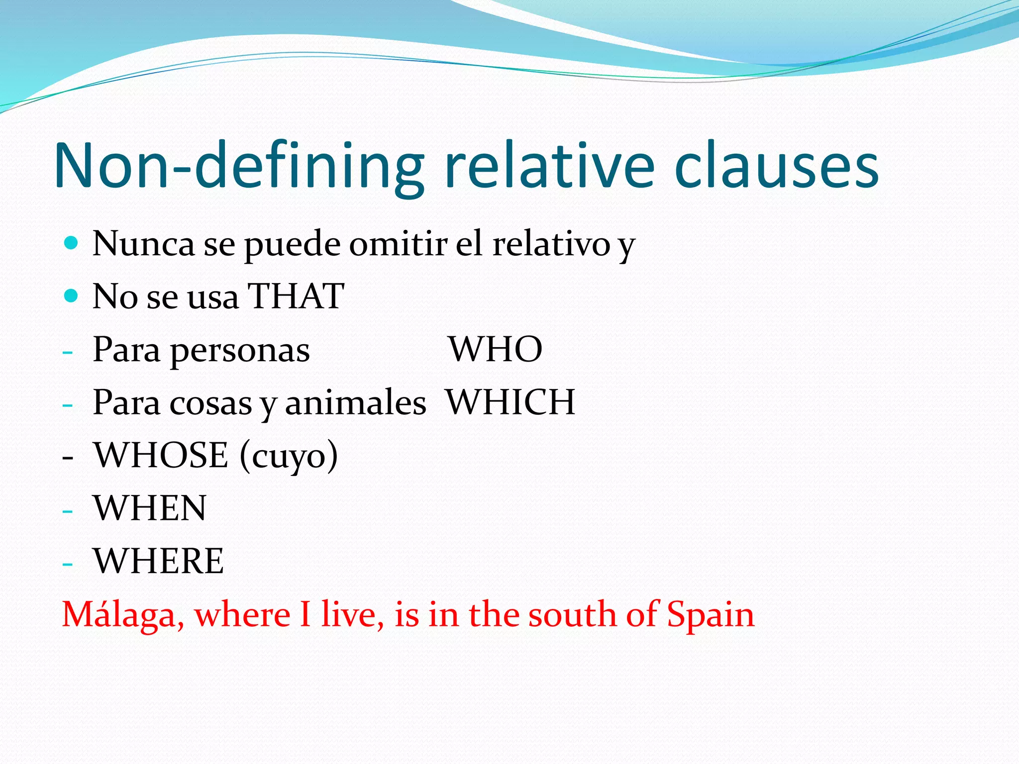Relative clauses | PPT