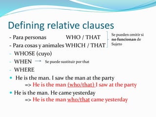 Relative clauses | PPT