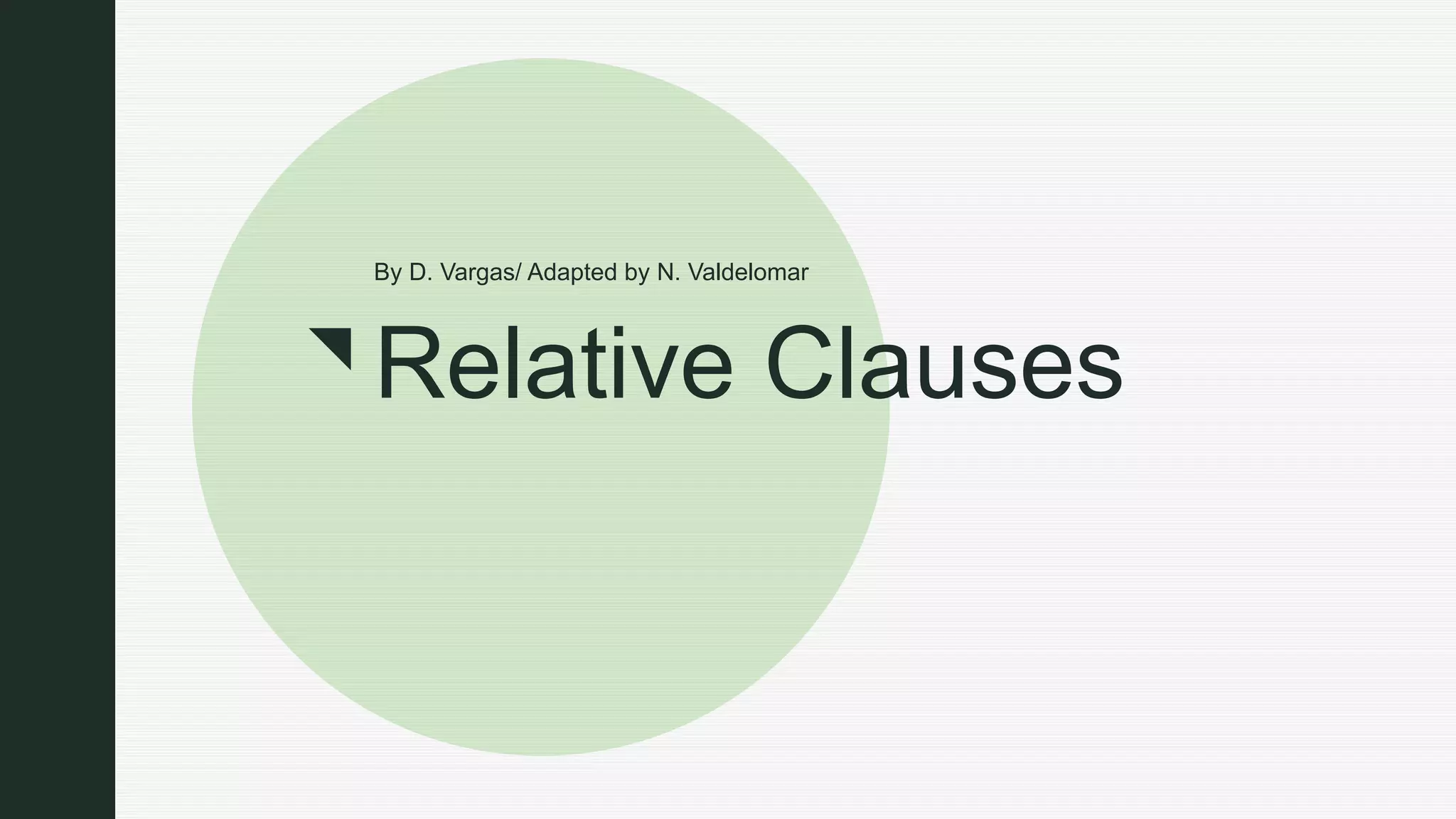 Relative clauses | PPT