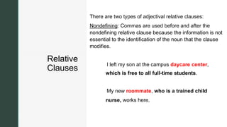 Relative clauses | PPT