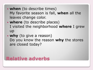 Relative clauses | PPTX