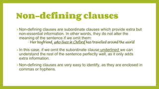 PPTX Understanding Relative Clauses with Activity | PPT