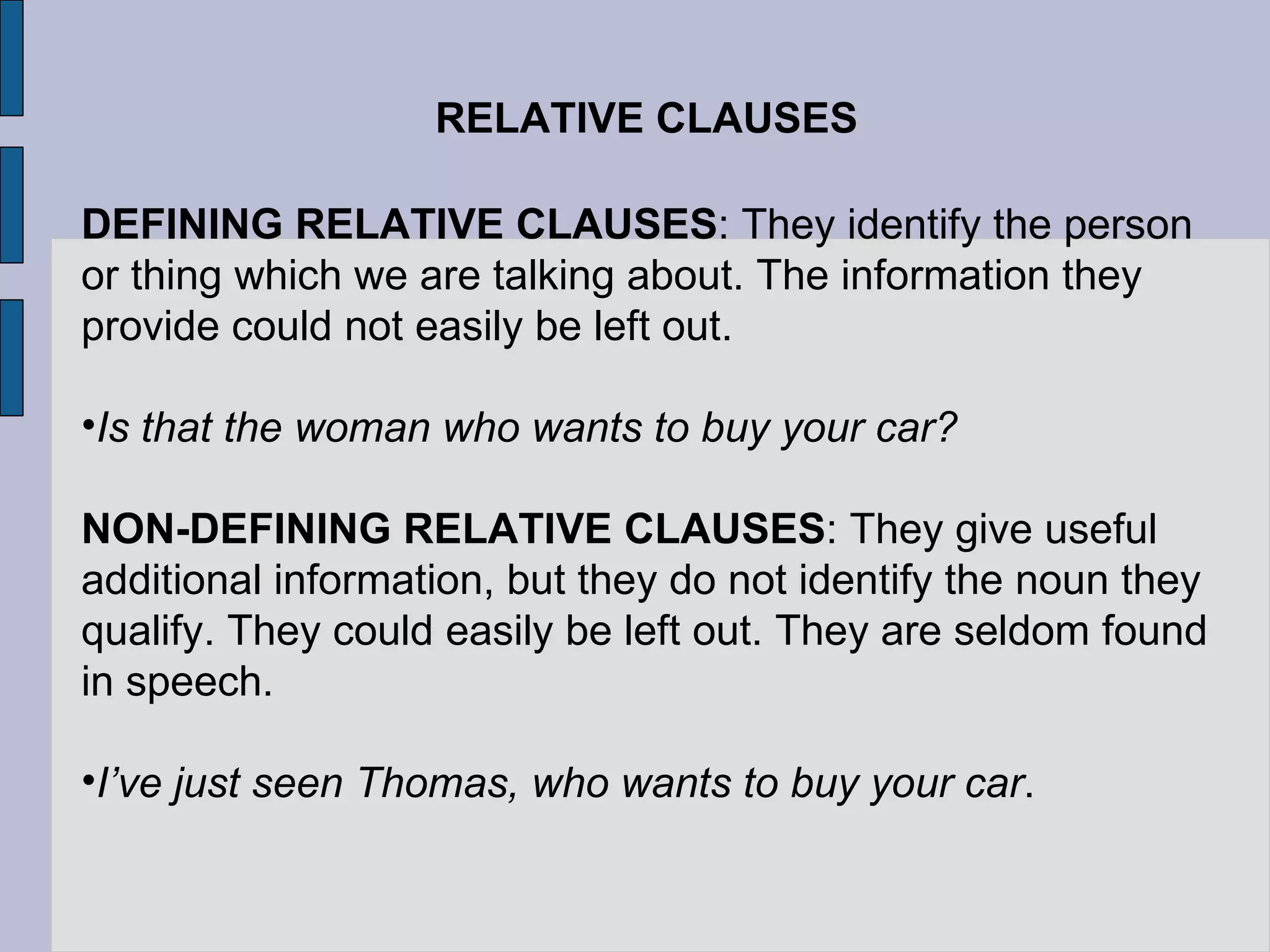 Relative clauses2bach | PPT