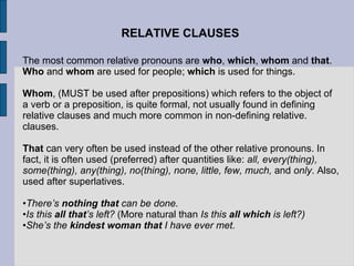 Relative clauses2bach | PPT