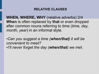 Relative clauses2bach | PPT
