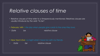 Relative clauses of time.Level4 | PPT