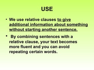Relative clauses ppt | PPT