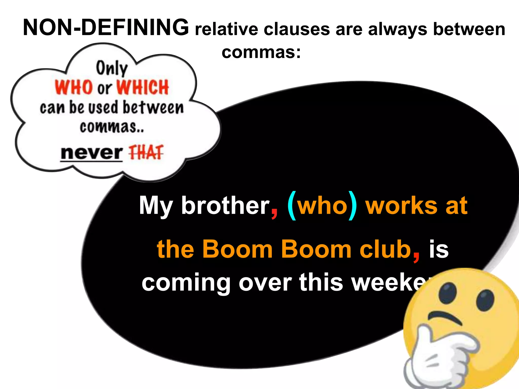 Relative clauses in English Grammar | PPTX