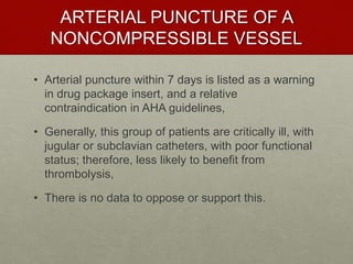 Relative Contraindications for Thrombolysis in Acute Ischemic Stroke | PPTX