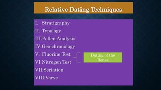 Relative Dating Methods in Archaeology.pptx