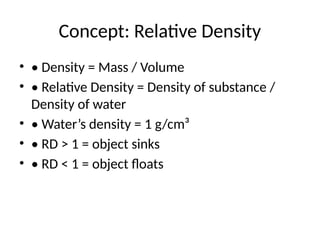 Relative Density Presentation.pptx for school | PPTX