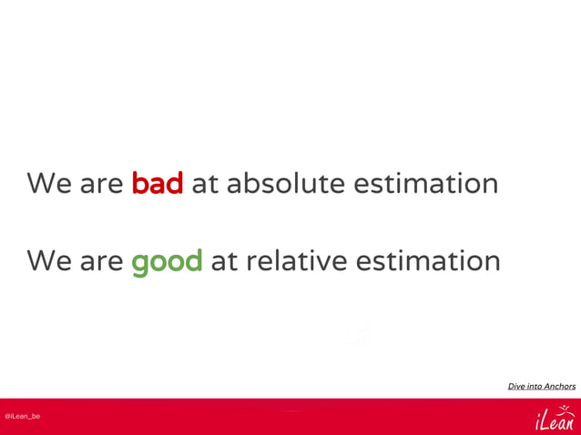 Relative estimation in 5 minutes | PDF