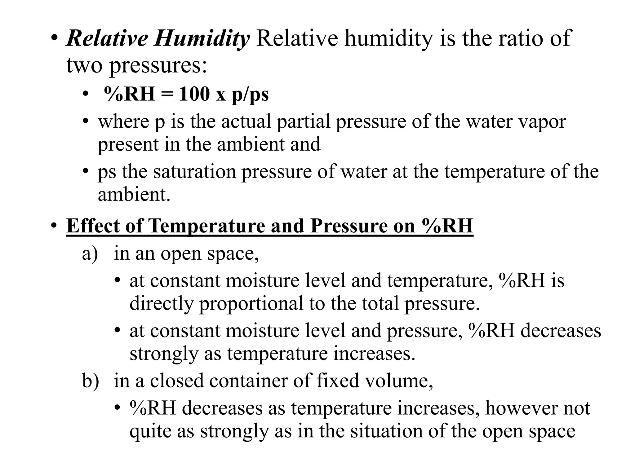 Humidity Measurement in Food Storage | PPTX