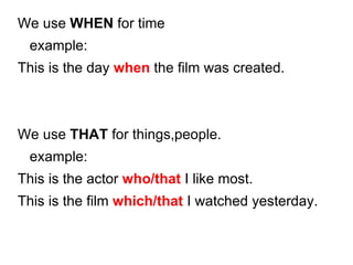 Relative Pronouns | PPT