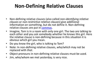 Relative pronouns | PPTX | Crime & Harmful Acts to Individuals, Society ...