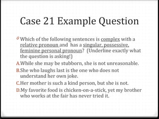 Relative Pronouns | PPT