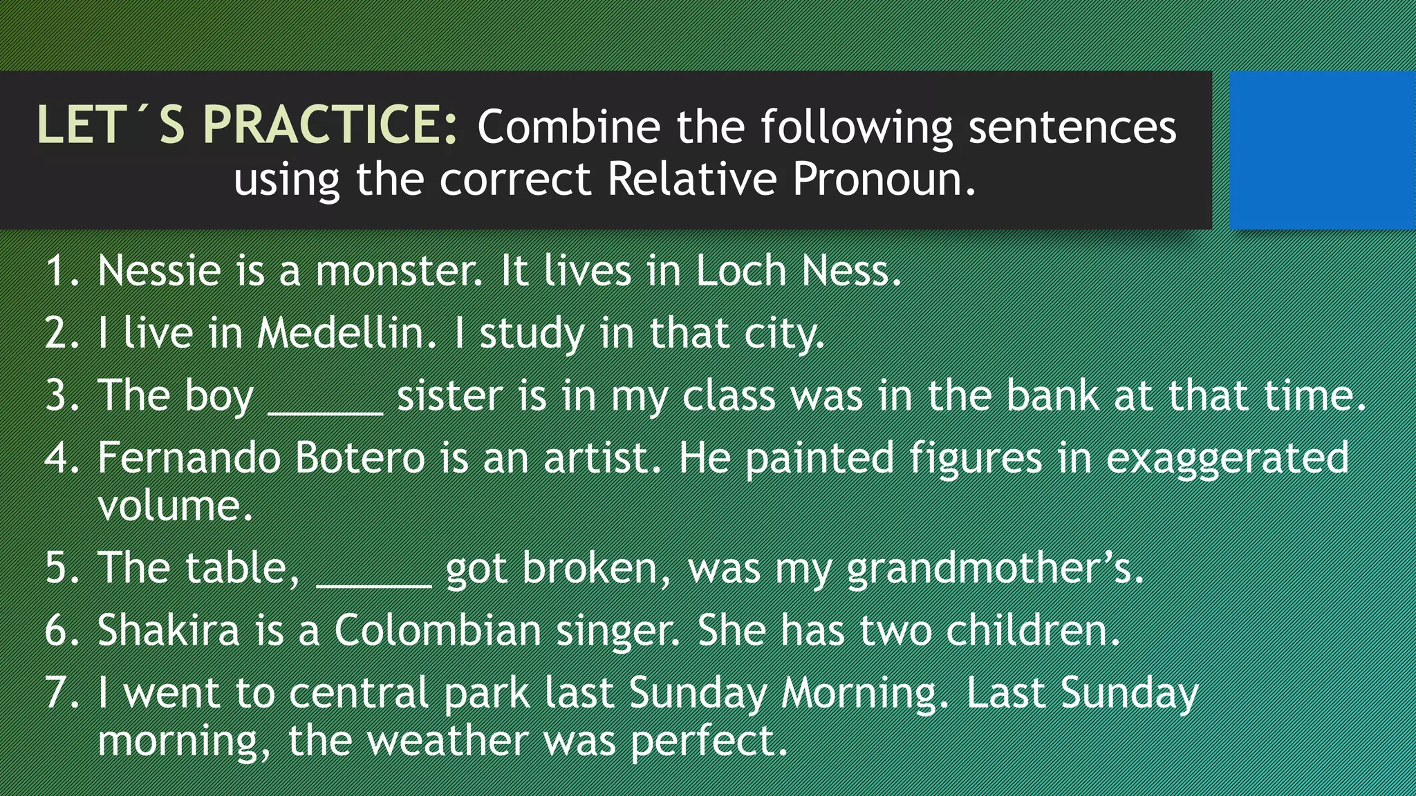 Relative Pronouns | PPT