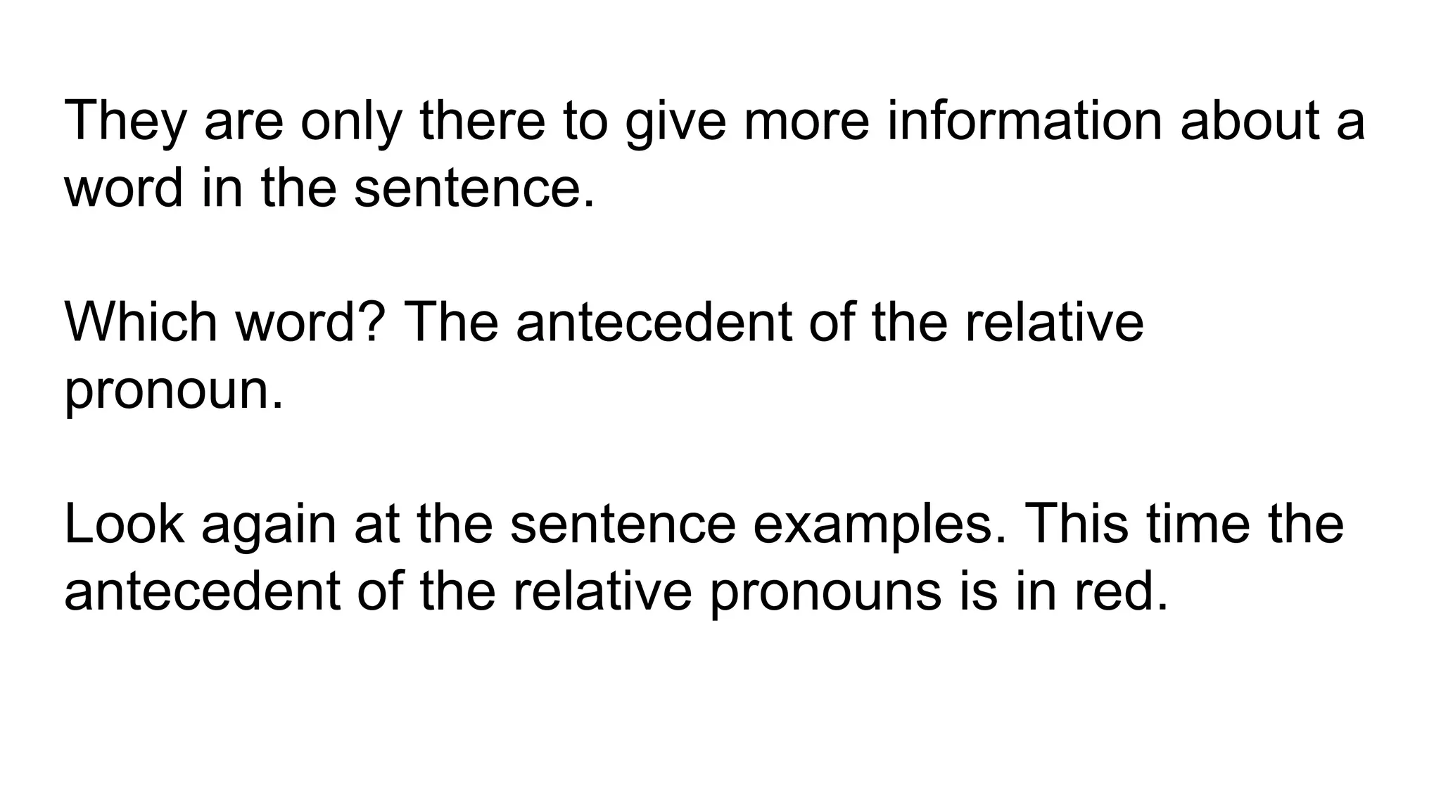 Relative Pronouns | PPTX