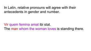 Relative Pronouns | PPT