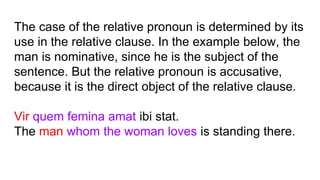 Relative Pronouns | PPT