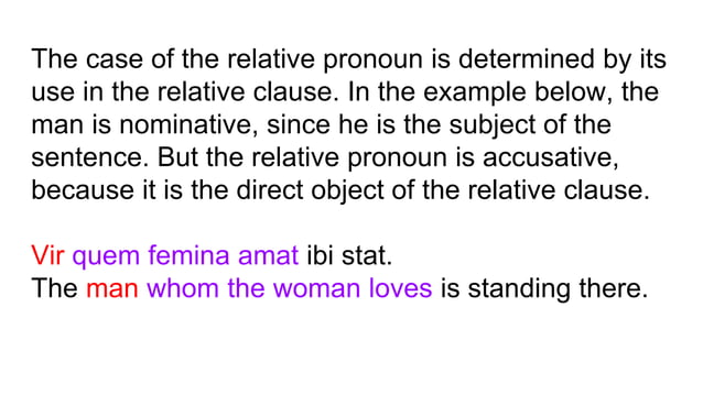 Relative Pronouns | PPT