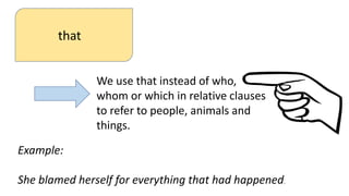 Relative pronouns | PPTX