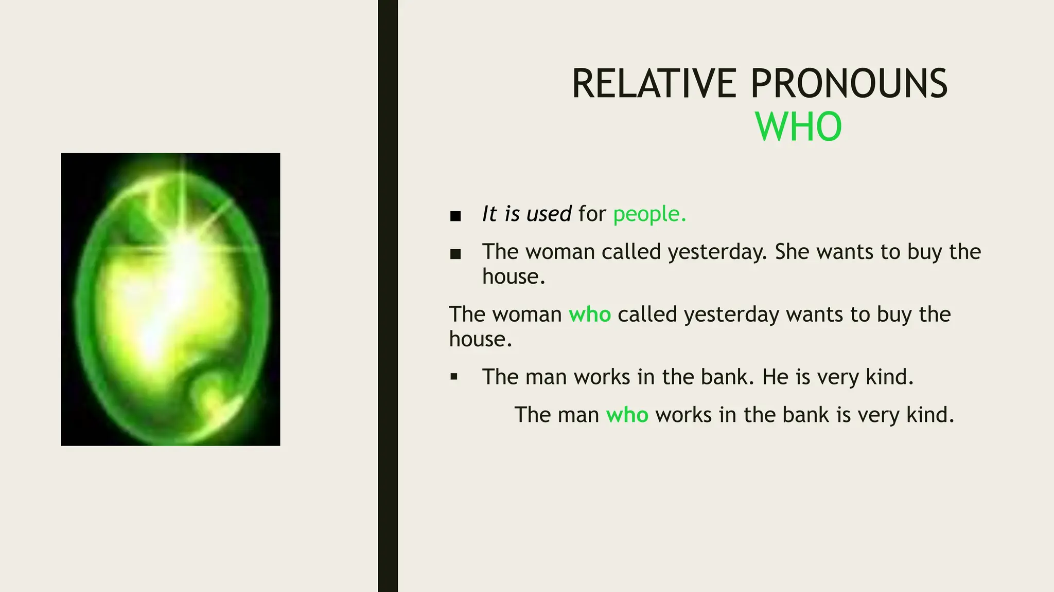 RELATIVE PRONOUNS 2024 I.pptxhuacholima2 | PPT