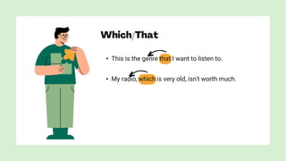 Relative Pronouns and Relative Adverbs Education Presentation in Green ...
