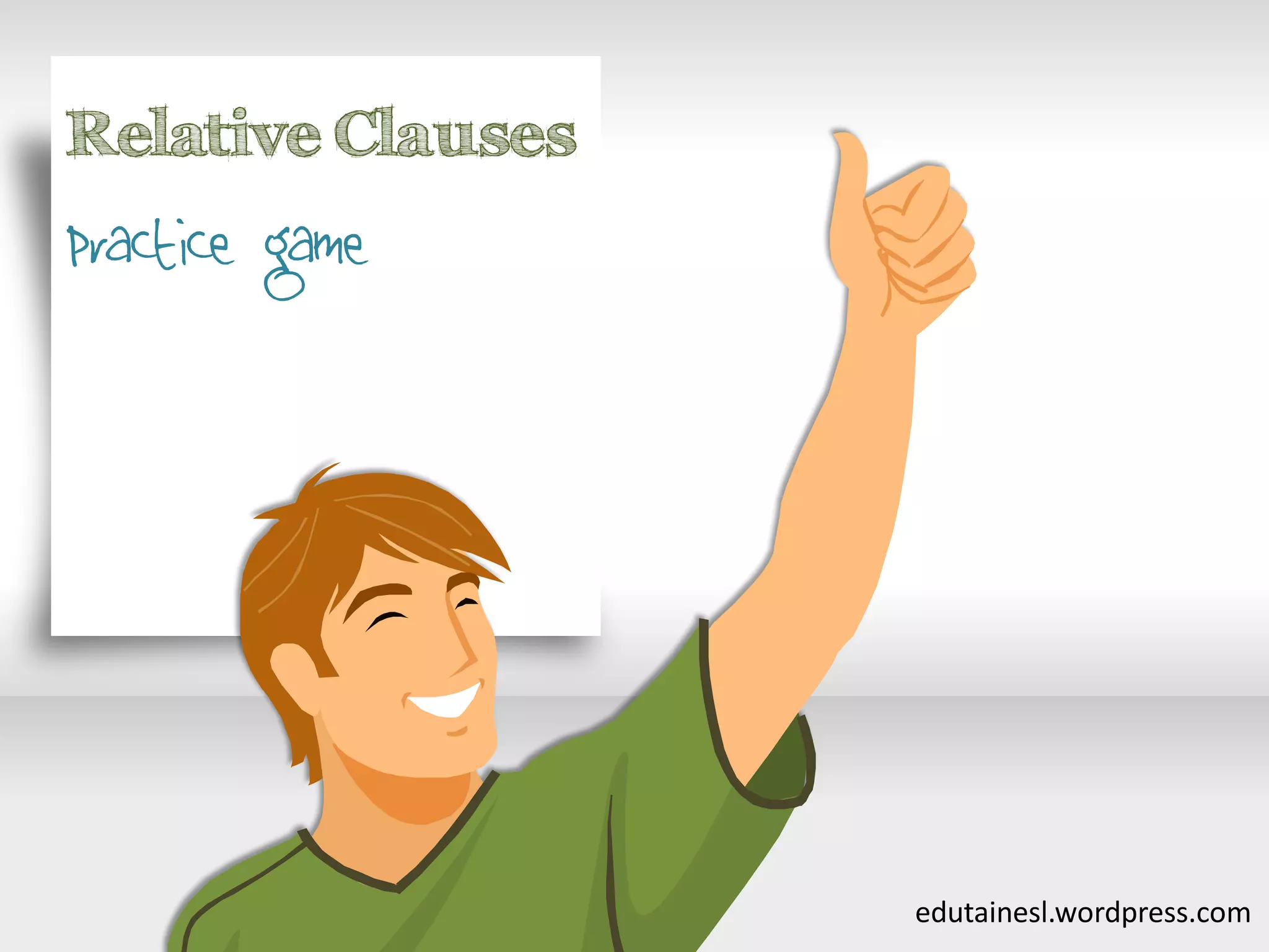 Relative Pronouns Game With Instructions | PDF