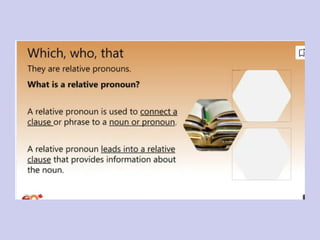 relative_pronouns_PA, description and examples | PPT