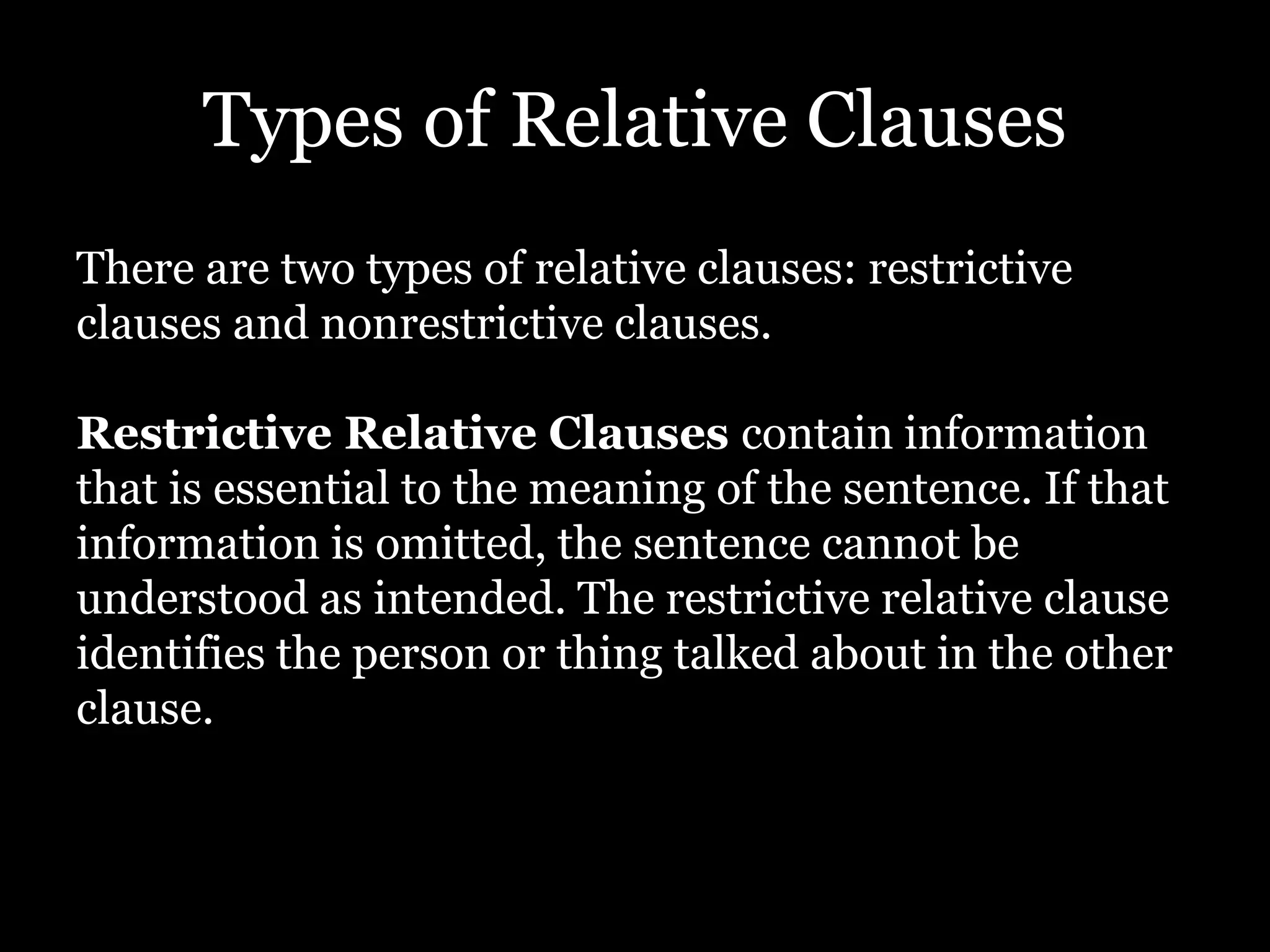 Relative pronouns presentation[1] | PPTX