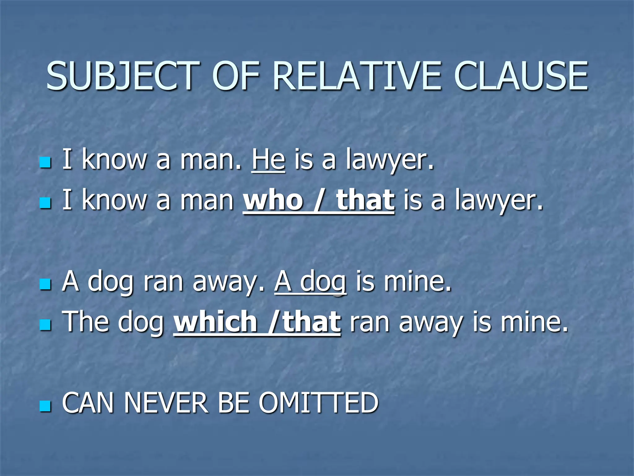 relatives-pronouns-ppt.ppt, relative clauses | PPT