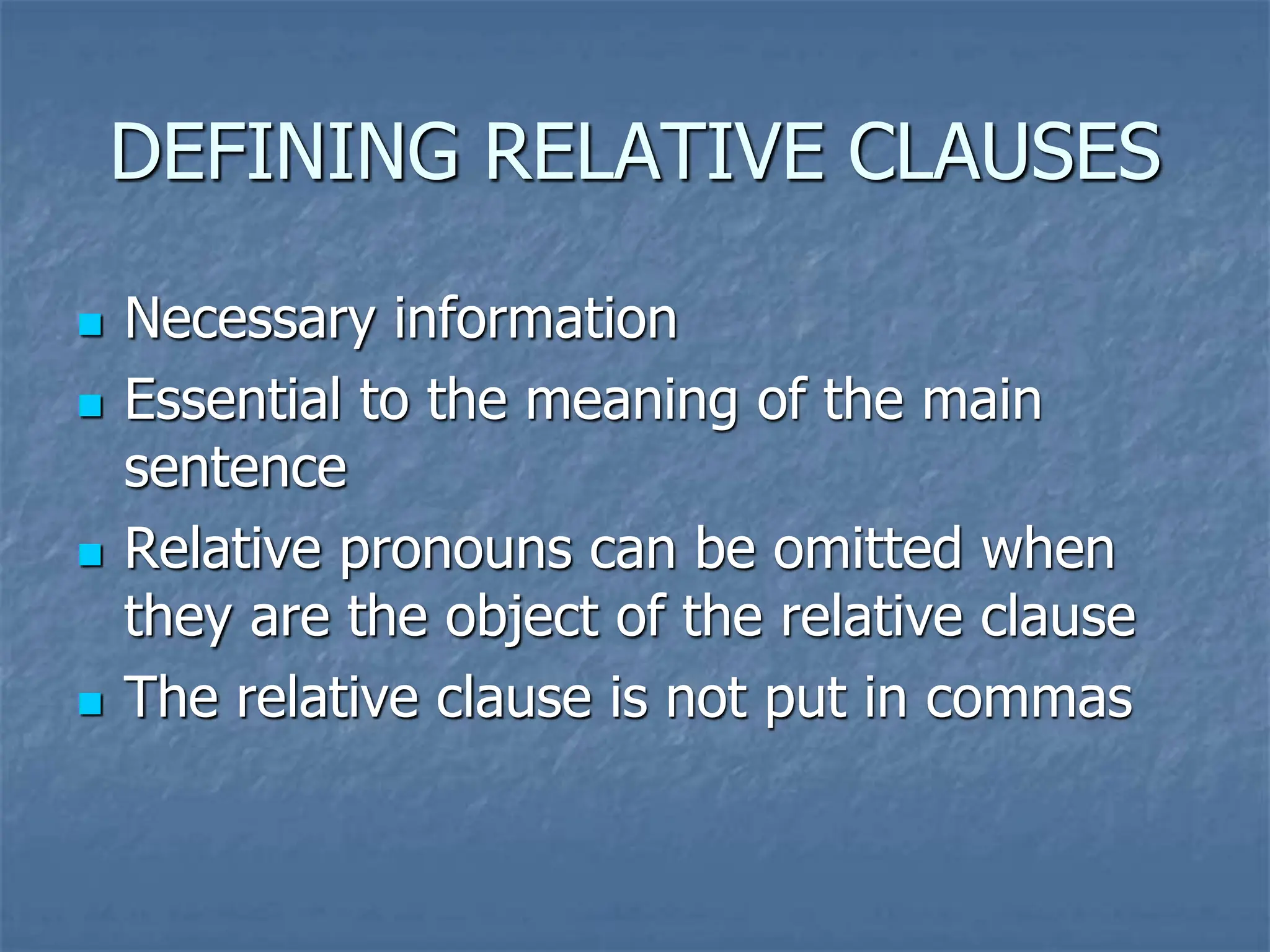 relatives-pronouns-ppt.ppt, relative clauses | PPT
