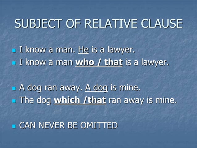 relatives-pronouns-ppt.ppt, relative clauses | PPT