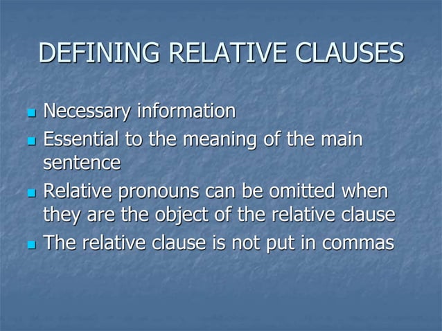 relatives-pronouns-ppt.ppt, relative clauses | PPT