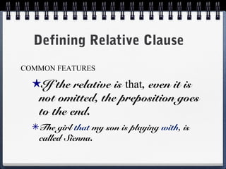 Relative Sentences | PPT
