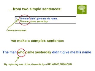 Relative sentences | PPSX
